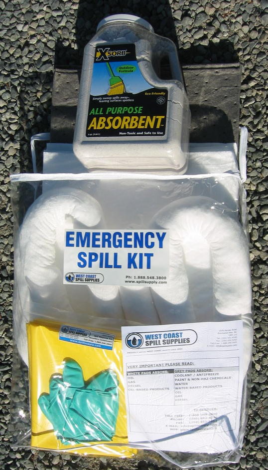 Clear Pack Spill Response Kit - (KI-ESK1-C) | Spill Response Kits ...